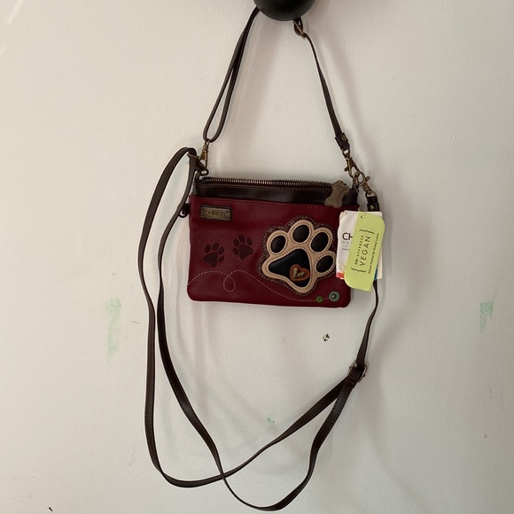 Chala | Bags | Charming Chala Puppy Dog Paw Print In Beige Mini ...